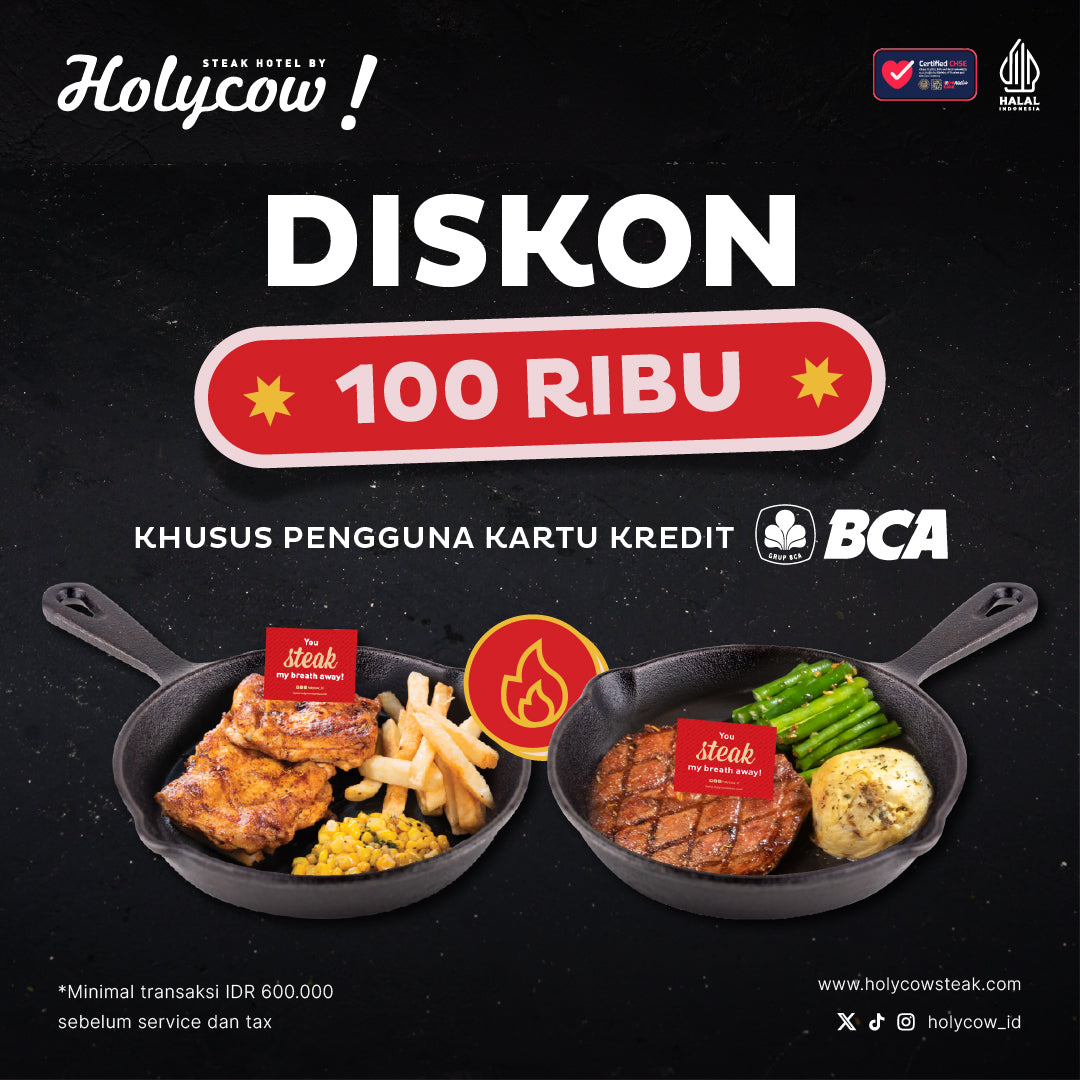 Dapatkan Diskon Rp 100.000 dengan Kartu Kredit BCA